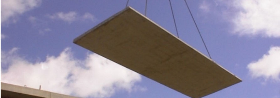 Lastra predalle in calcestruzzo - WIDESLAB - concast - precompressa