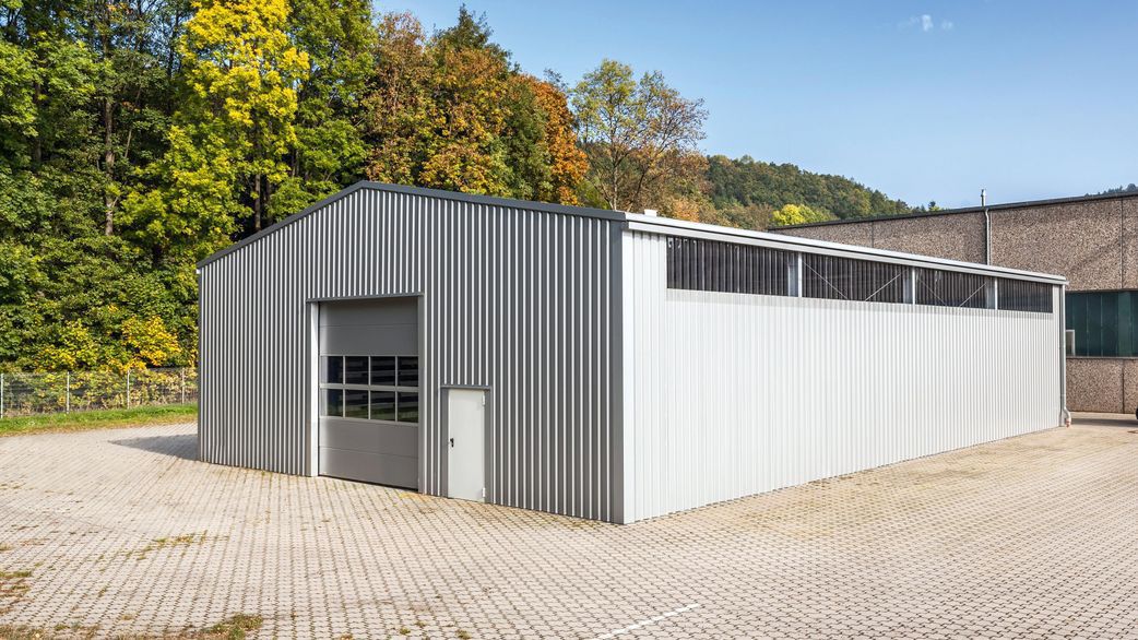 Capannone prefabbricato - 093 - HALTEC - industriale / in acciaio