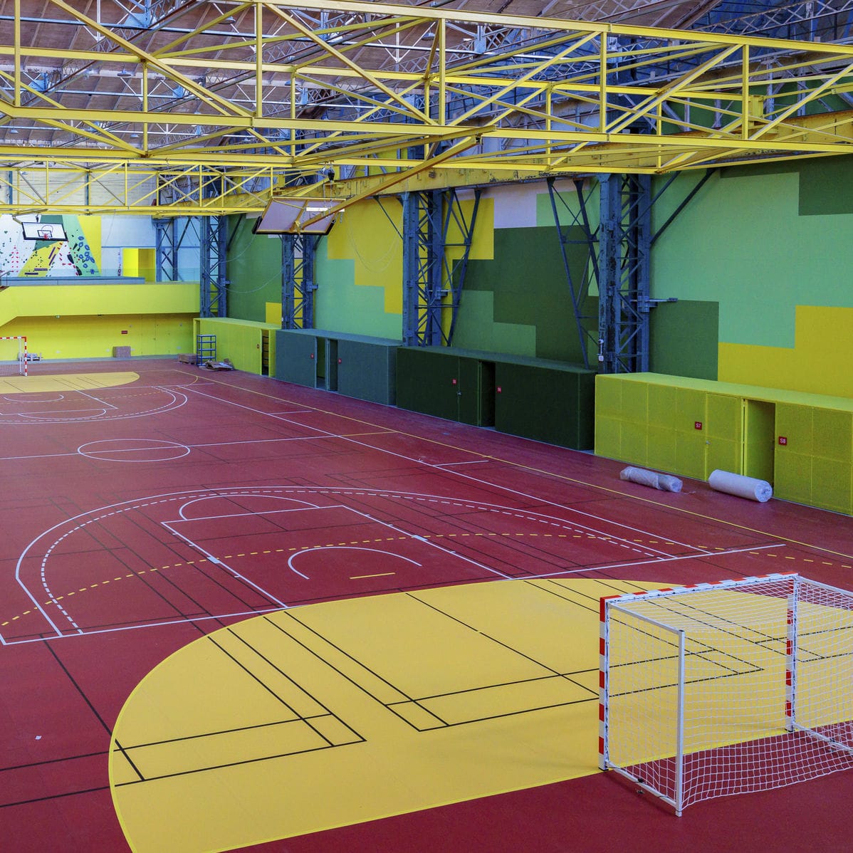 Pavimentazione sportiva da interno - LUMAFLEX ENERGY OMNISPORTS COMPACT ...
