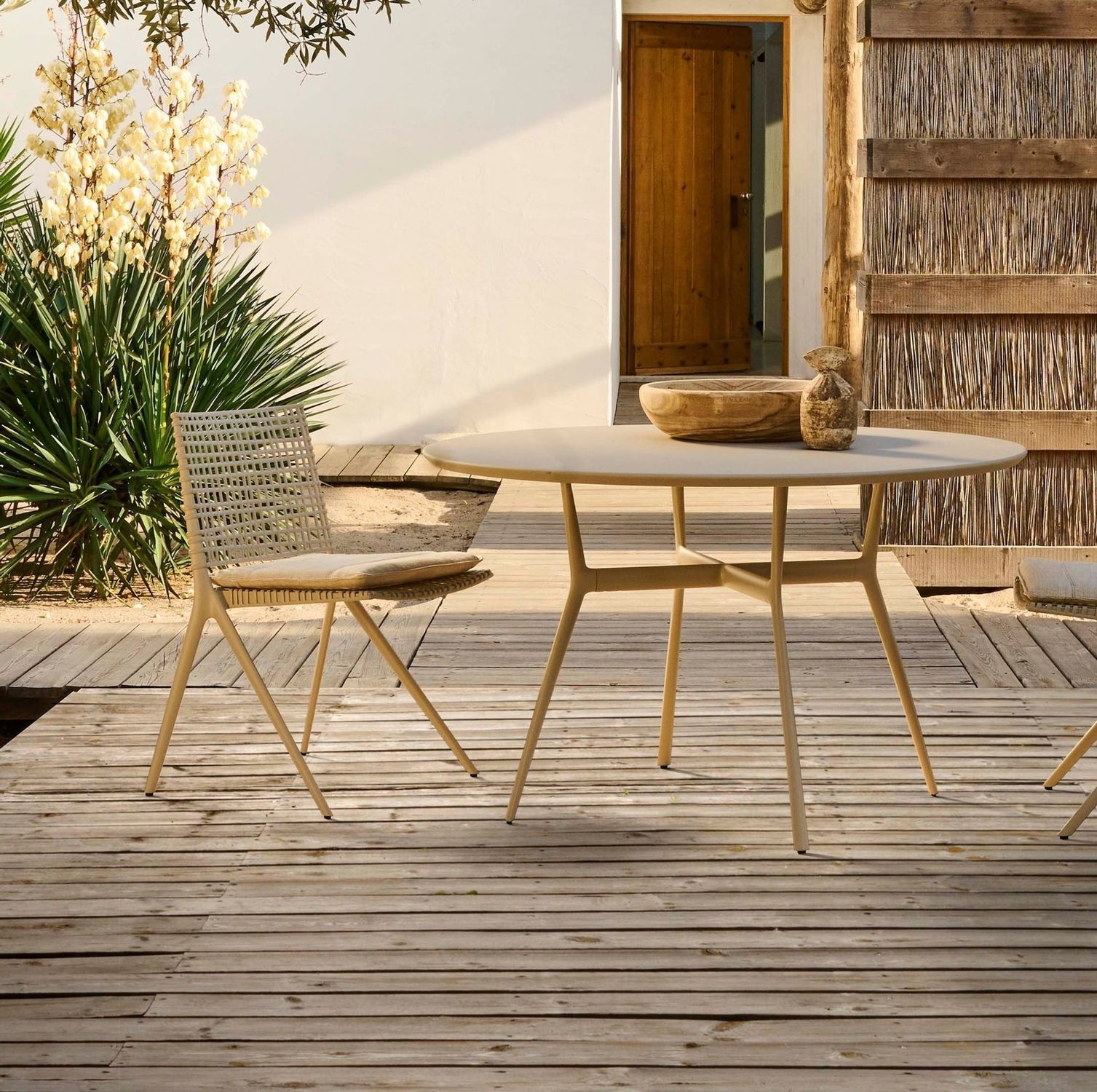 Sedia da giardino contemporanea - BRANCH - Tribù - da esterno / in ...