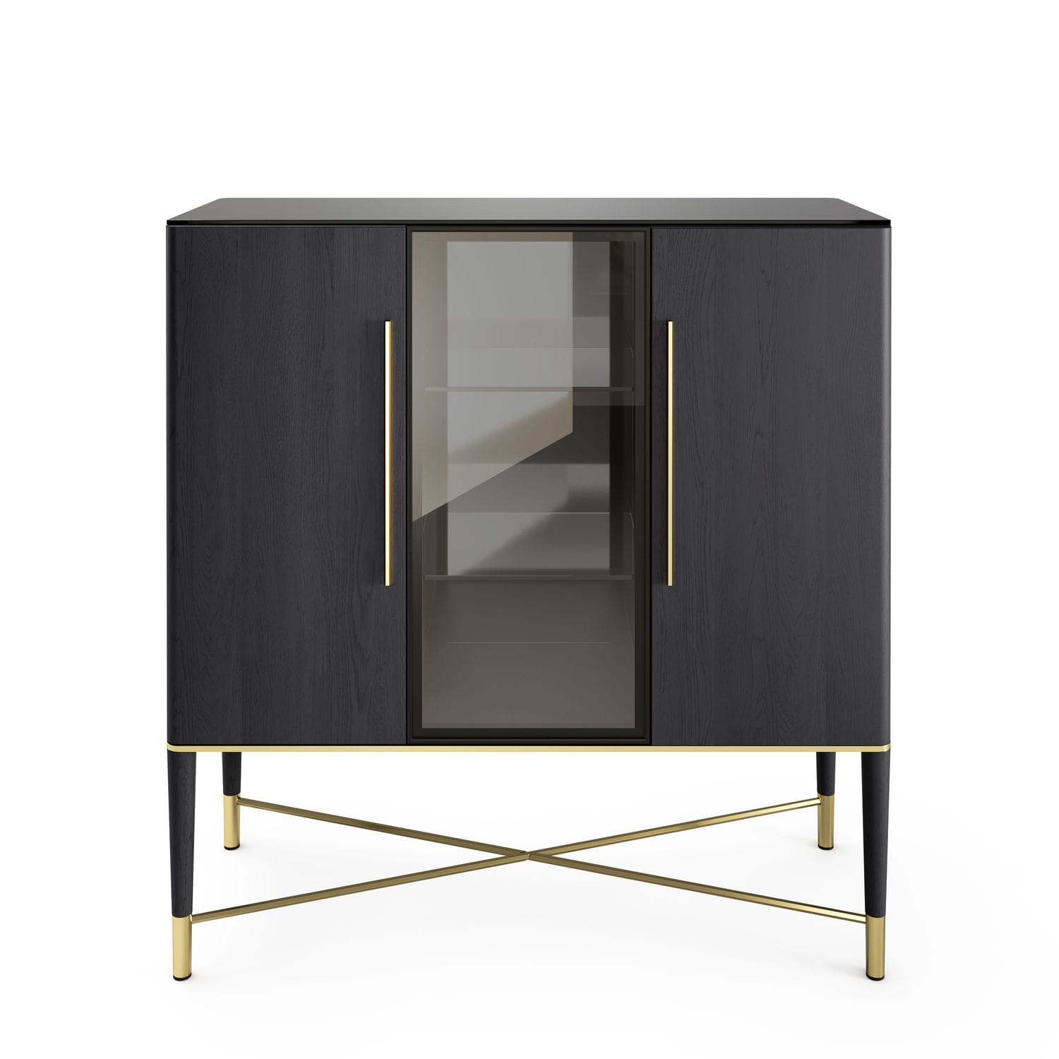 Credenza alta - TAMA - Gallotti&Radice - contemporanea / in legno ...