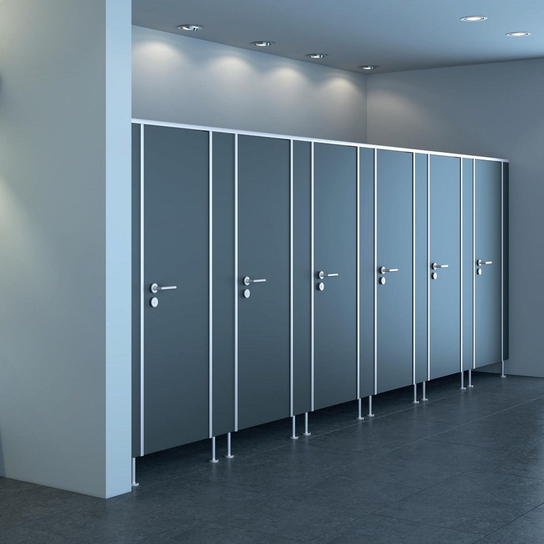 Cabina per bagni pubblici per doccia - SV30 - Schaefer-Trennwandsysteme ...