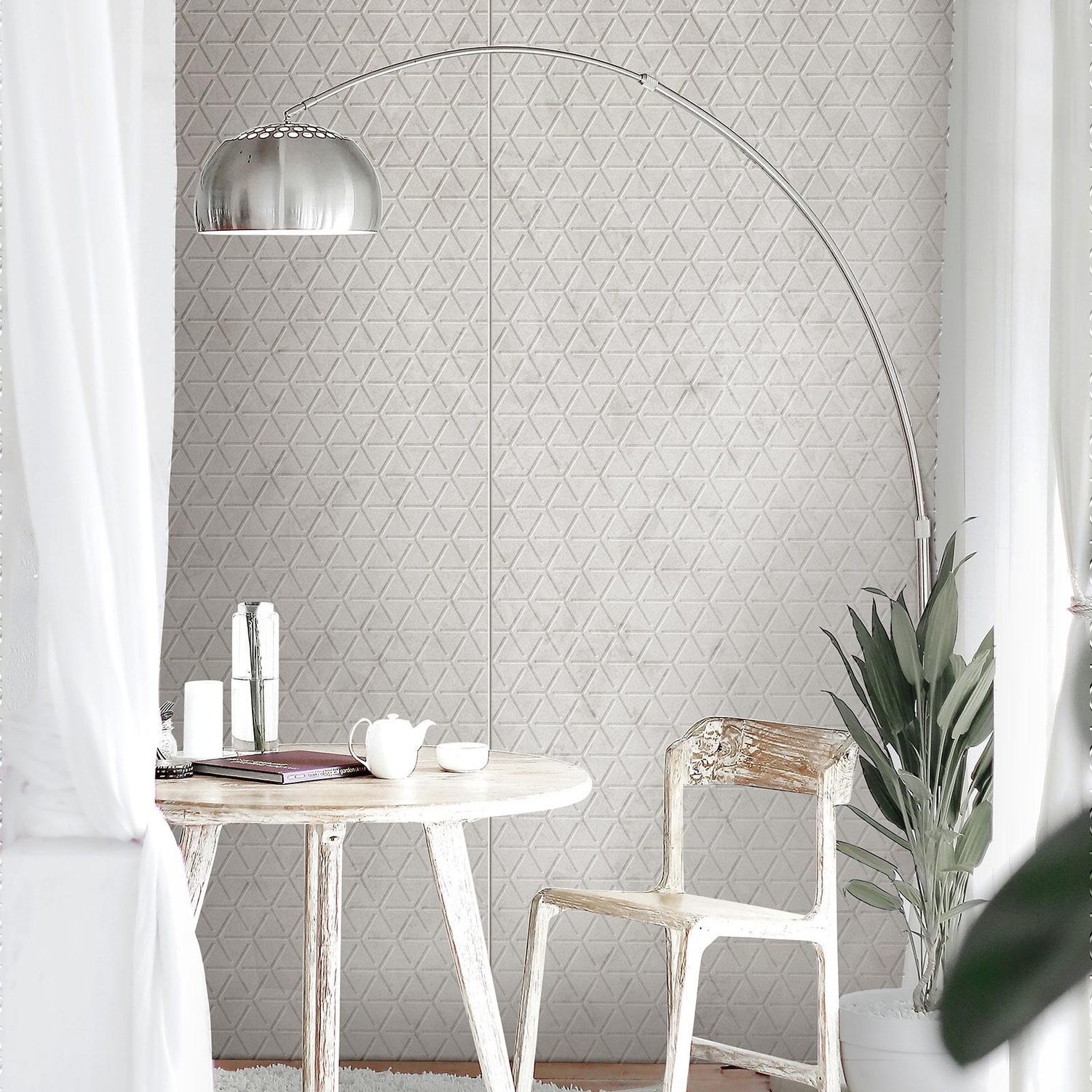 Pannello decorativo da parete - FL CUBE VELVET Pearl - SIBU DESIGN ...