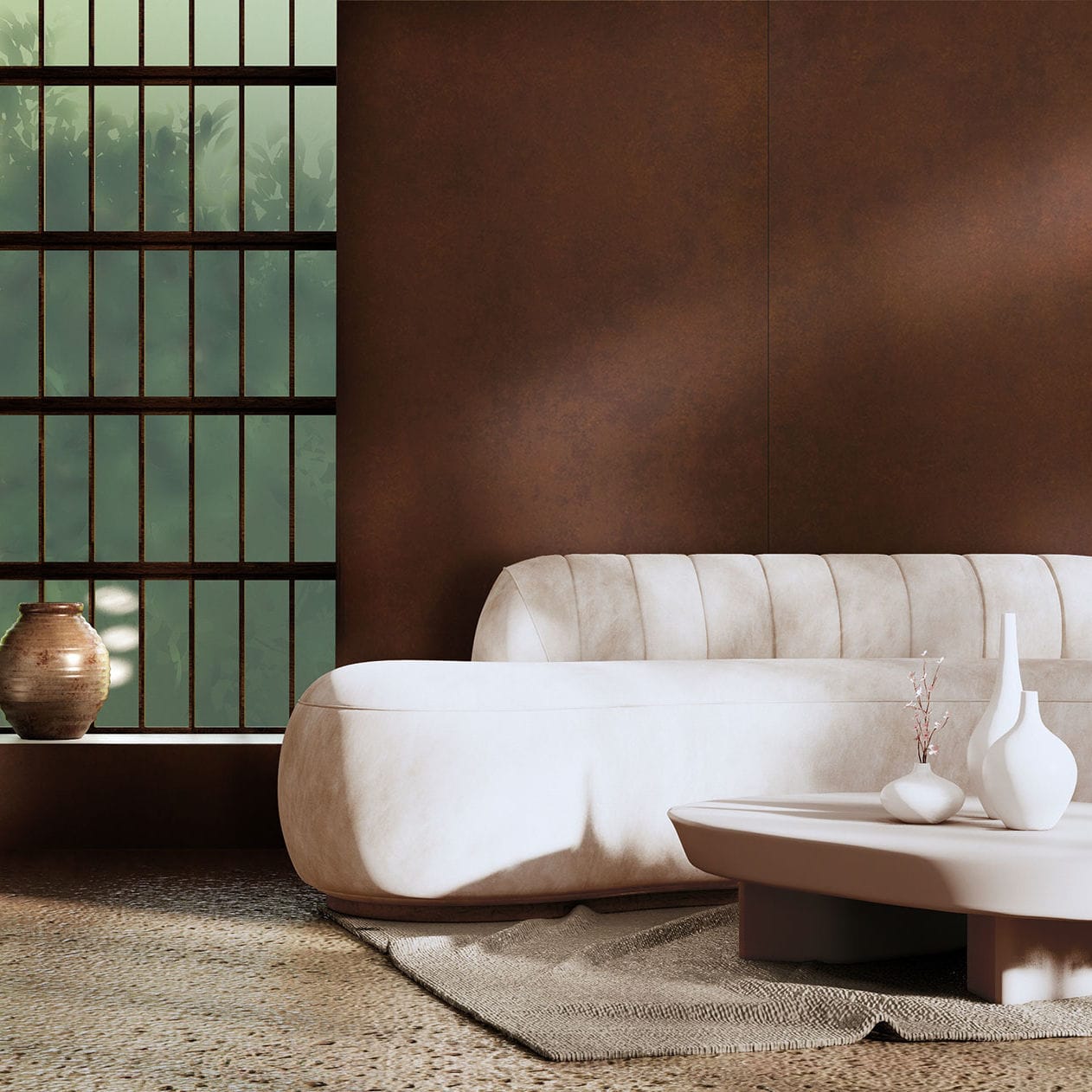 Pannello decorativo per interni - DM Corten - SIBU DESIGN - in ...