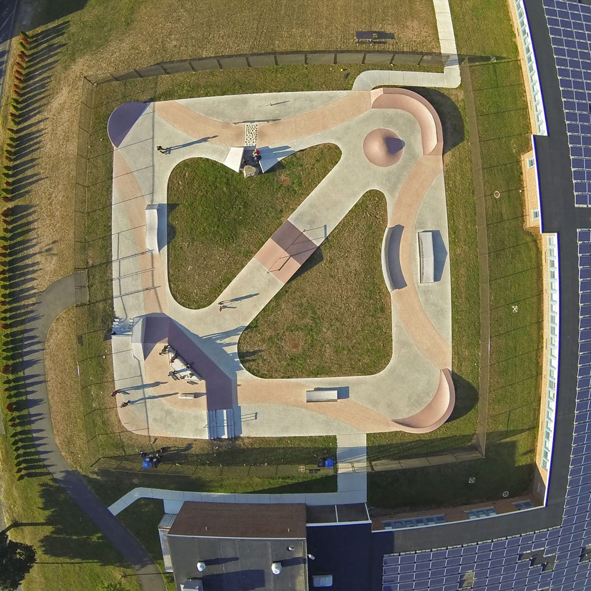 Skatepark in calcestruzzo - EVERGREEN CENTER - Spohn Ranch Skateparks
