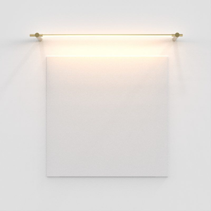 Applique contemporanea - THIN - Juniper - da interno / in ottone / LED