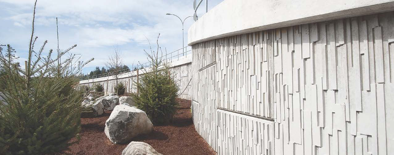 Muro di contenimento in calcestruzzo - PRECAST PANEL WALLS - atlantic ...