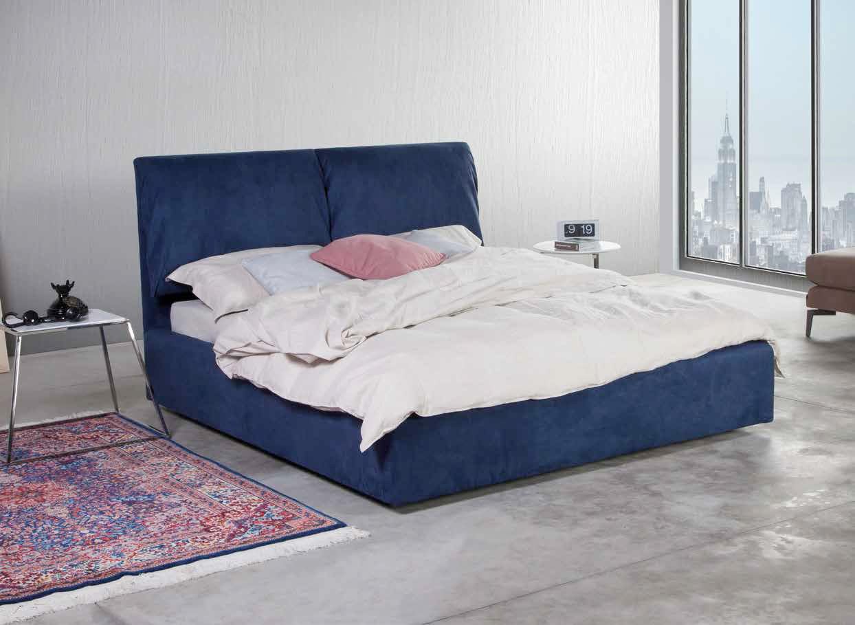 Letto matrimoniale - FRANK - Golden Night - contemporaneo / imbottito ...