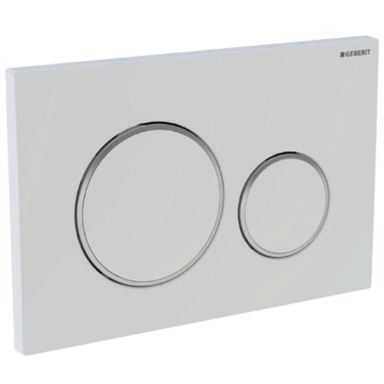 Placca di scarico doppia - SIGMA20 - GEBERIT - per uso residenziale ...