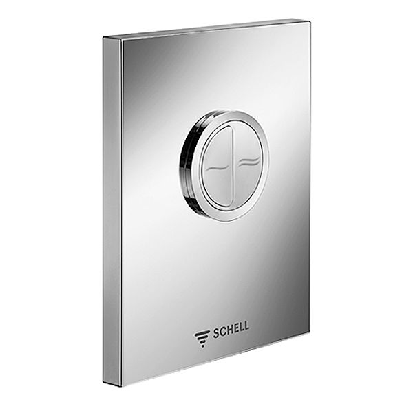 Placca di scarico doppia - EDITION ECO - Schell