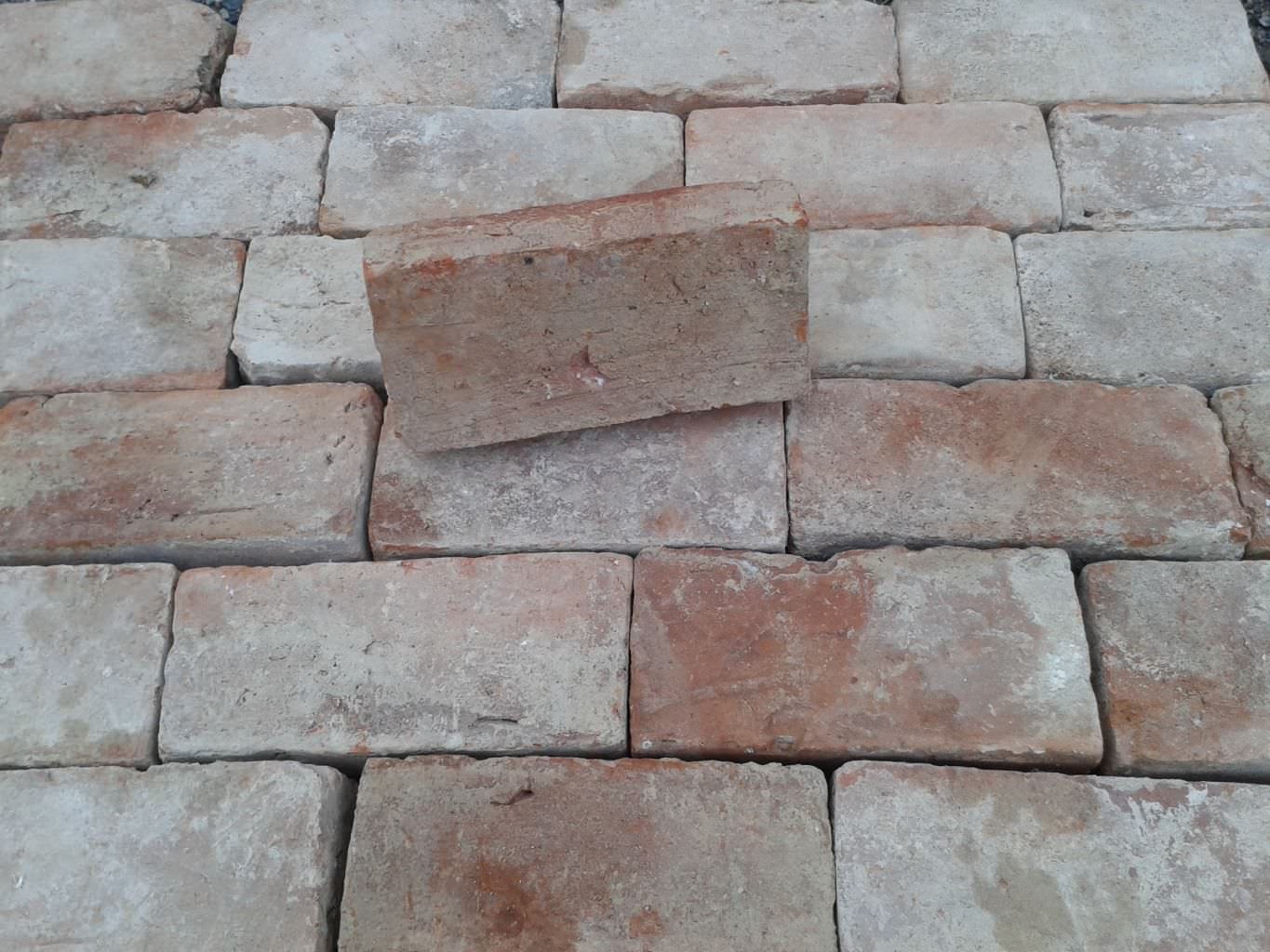 Mattone pieno - bca materiaux anciens - per muratura / nero / rosso