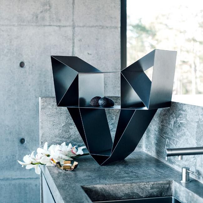 Scaffale design originale - WOLF - Bedesign - in acciaio con ...