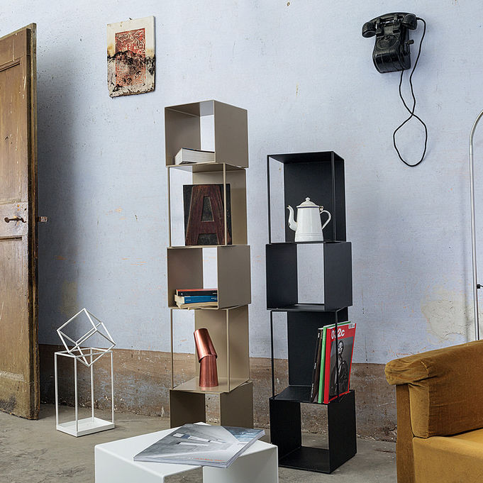 Scaffale modulare - JOKER - Marco Ripa - contemporaneo / in ferro