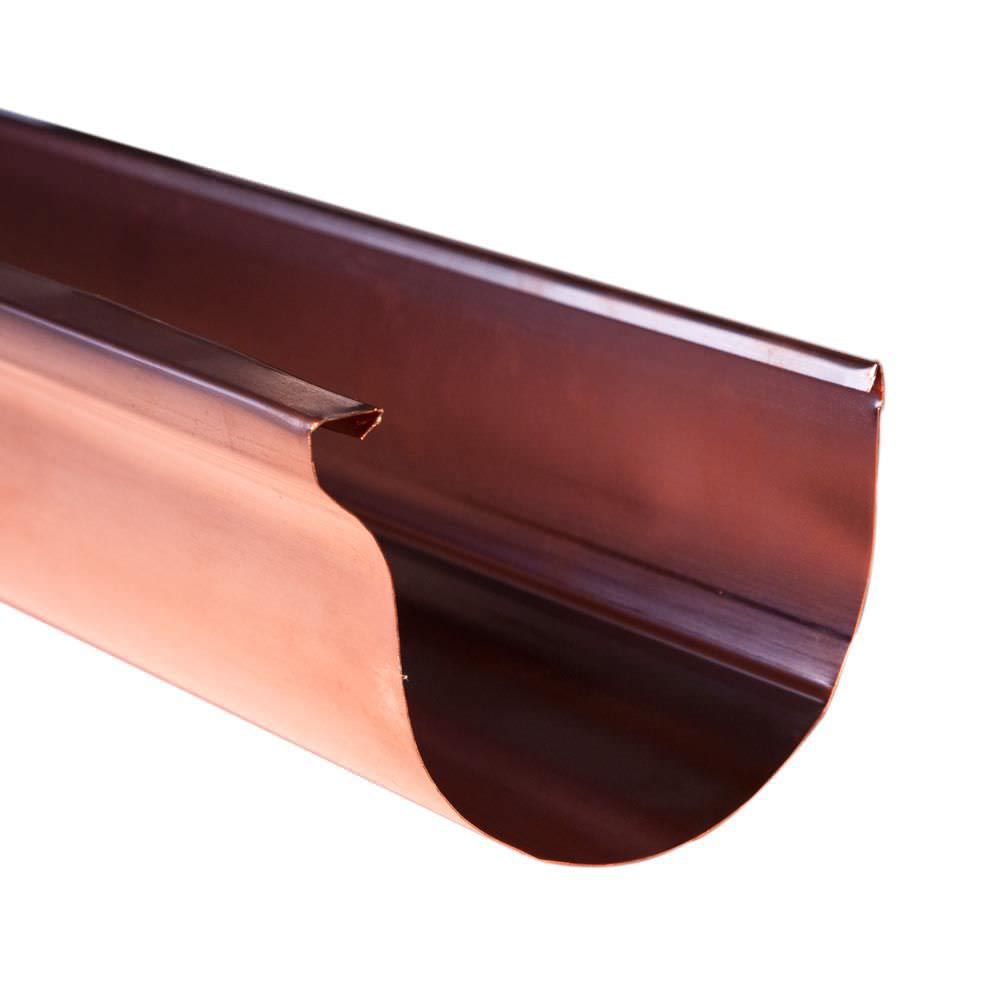 Grondaia in rame - Κ.600 - Biometal S.A. - semitonda