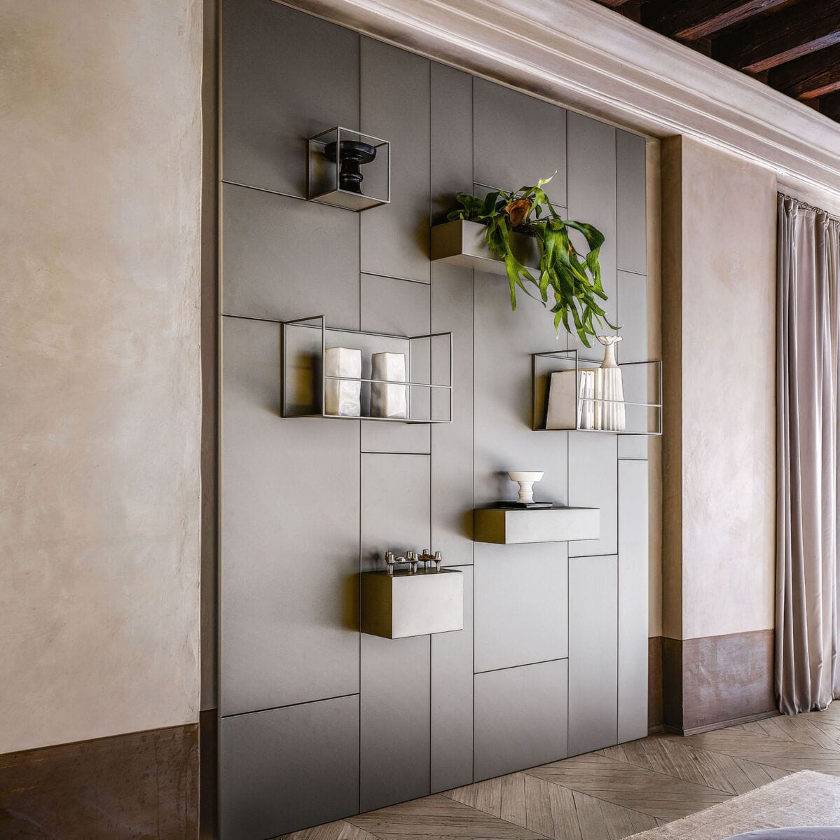 Mensola - Ronda Design - contemporaneo / in metallo / a fissaggio magnetico