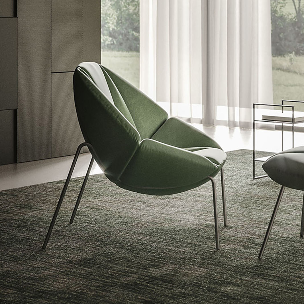 Poltrona design originale - MANTRA - Ronda Design - in tessuto / in ...