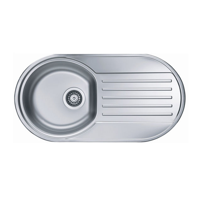 Lavello a 1 vasca - FORM 40 - Alveus - con gocciolatoio / in acciaio ...