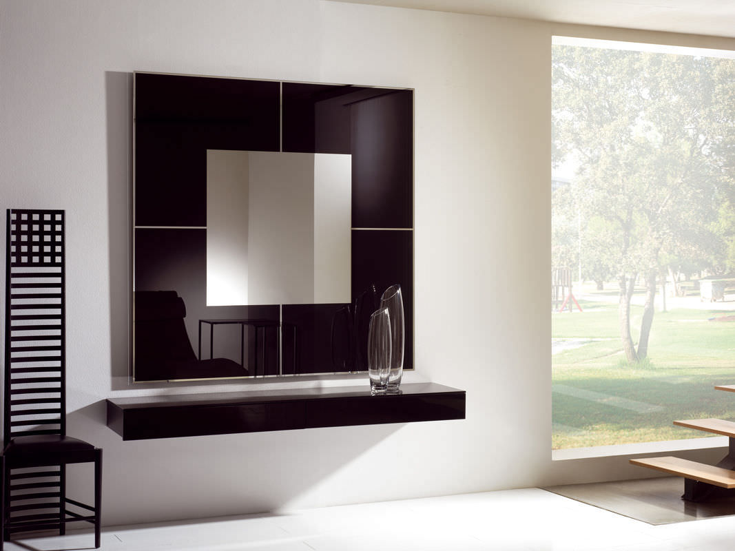 Specchio a muro - ASTRO - MASIS - contemporaneo / quadrato