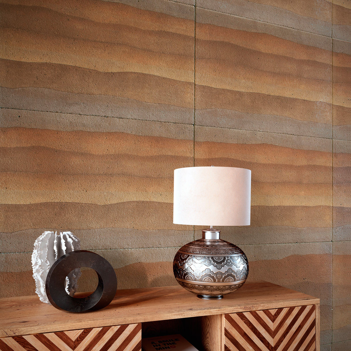 Rivestimento murale per interni - COLORS : RAMMED - Castelatto - da ...