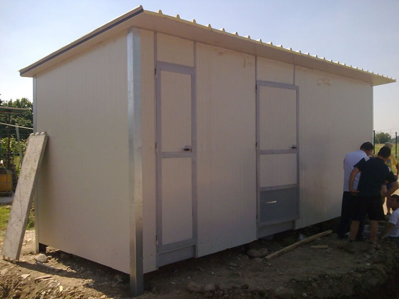 Edificio prefabbricato - Carpenterie MUSSINI - modulare / in acciaio ...