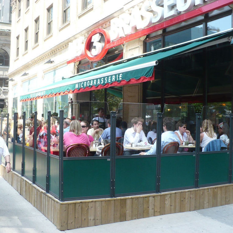 Paravento da terrazza contemporaneo - WINDSCREENS - OMBRASOLE - in ...