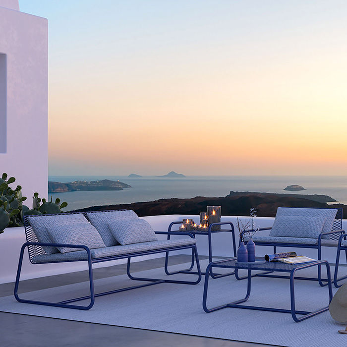 Divano contemporaneo - Lolita - MEME DESIGN - da esterno / in tessuto ...