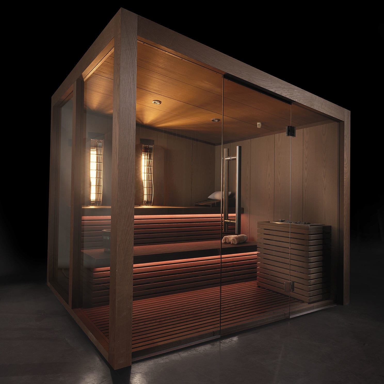 Sauna finlandese - SENSATION Angular - Carmenta Wellness - per uso ...