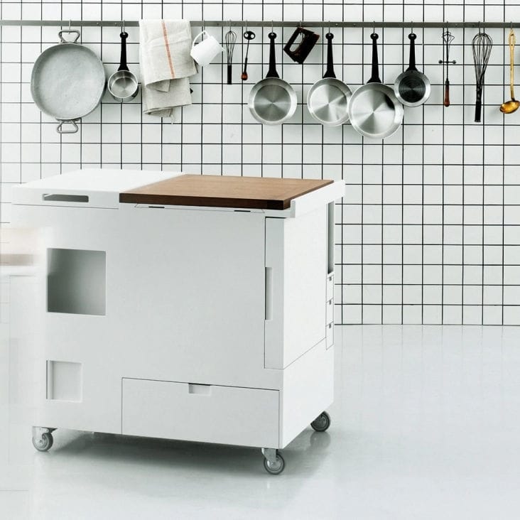Mini cucina compatta - MINIKITCHEN - Boffi - in legno / in Corian ...