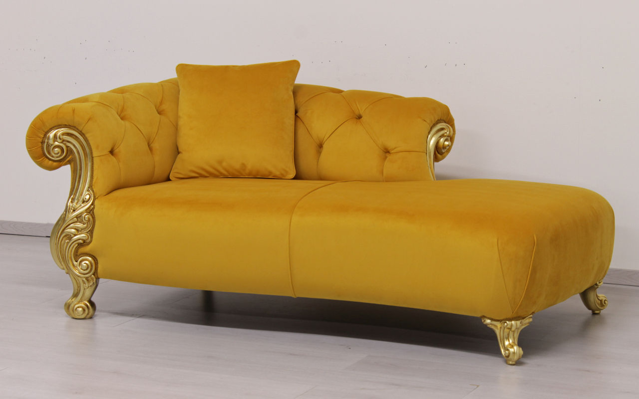 Dormeuse classica - OCEANO - ORSITALIA - in tessuto / in pelle / in legno