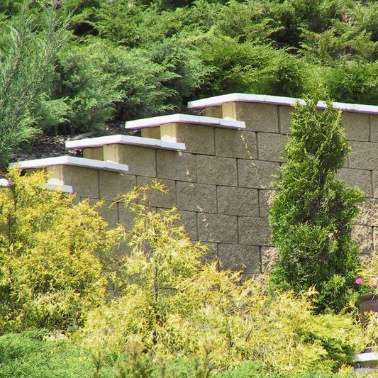 Blocco di calcestruzzo pieno - GRAVITY STONE - KB BLOK - forato / per ...