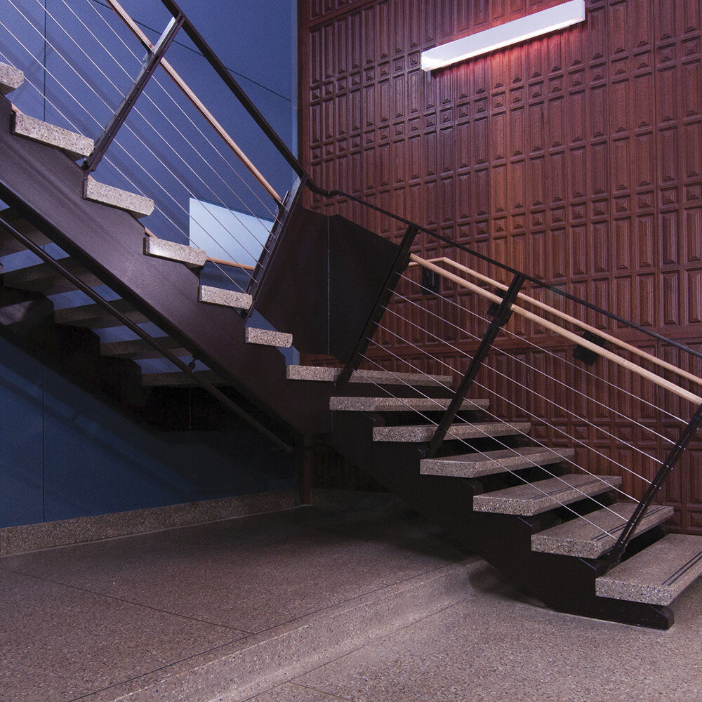 Gradino in cemento - Tectura Designs - in terrazzo