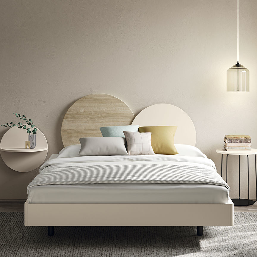 Testiera per letto matrimoniale - Bubble - Mobenia - per letto singolo ...