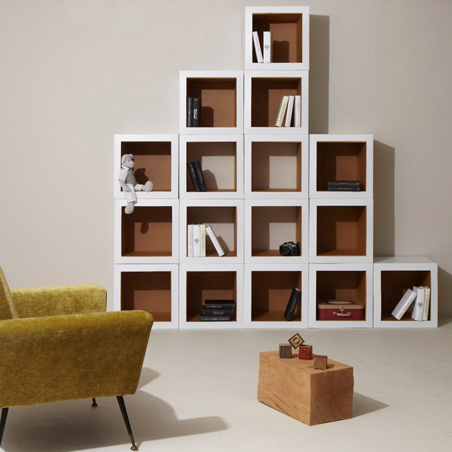 Scaffale modulare - KUKÙ - Kubedesign - contemporaneo / in cartone ...