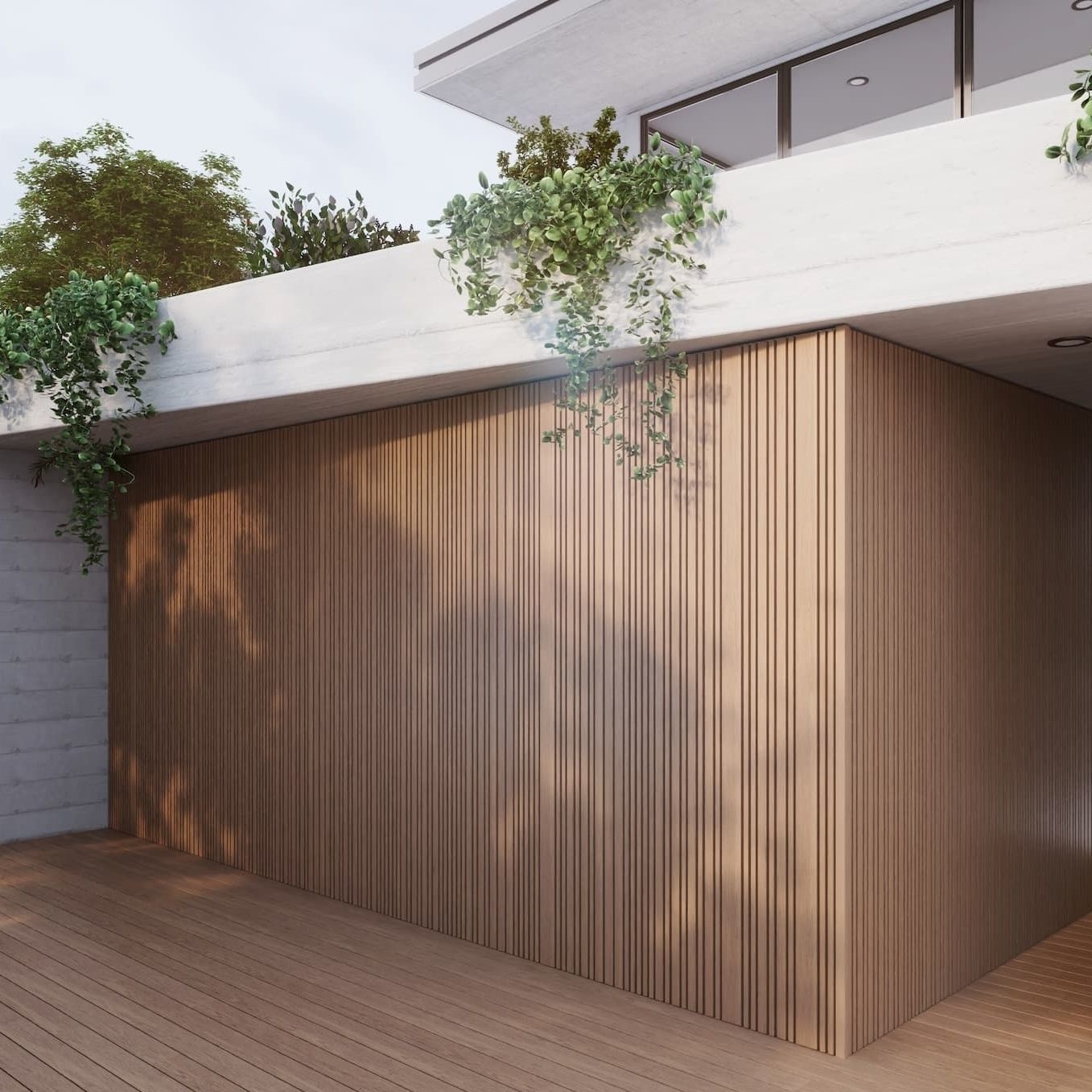 Rivestimento murale in legno composito - TWIX ULTRASHIELD - Déco ...