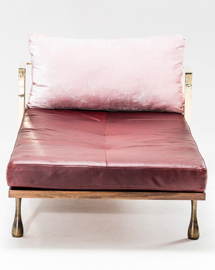 Dormeuse moderna - LITTLE MISS FAT - EGG DESIGNS - in pelle / in legno ...