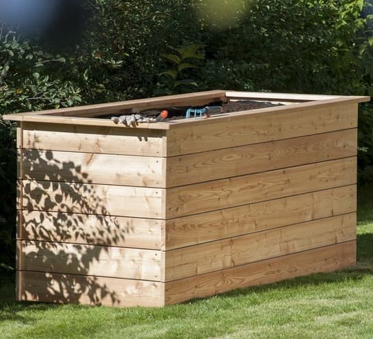 Fioriera per orto in legno - FANES - Pircher - per uso residenziale