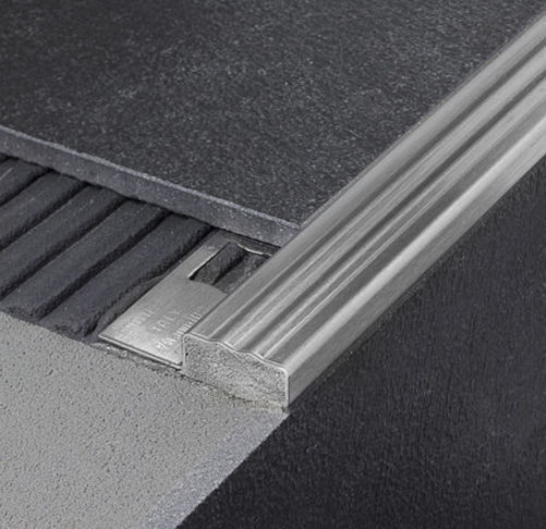 Profilo per gradini in acciaio inox - PROSTEP SIS - PROFILPAS - antiscivolo