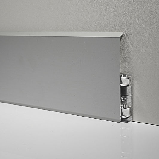 Battiscopa argentato - LINE 95 - PROFILPAS - in alluminio ...