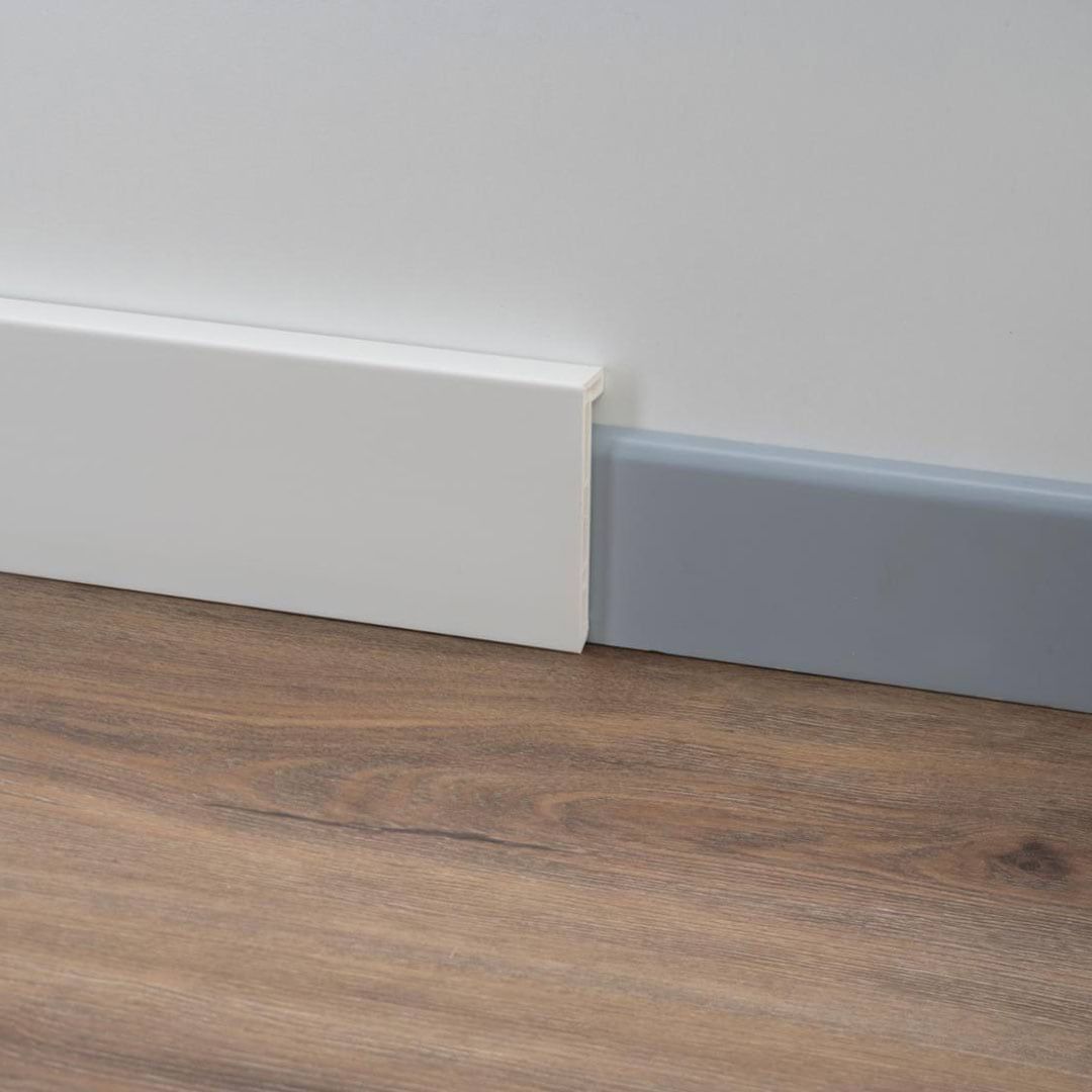 Battiscopa bianco - LINE 8614 - PROFILPAS - in legno / in PVC ...