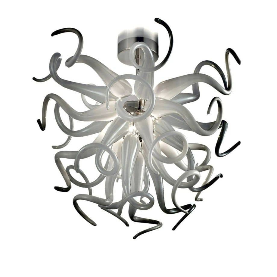 Lampadario contemporaneo - Medusa - Murano Lux - in vetro soffiato / in ...