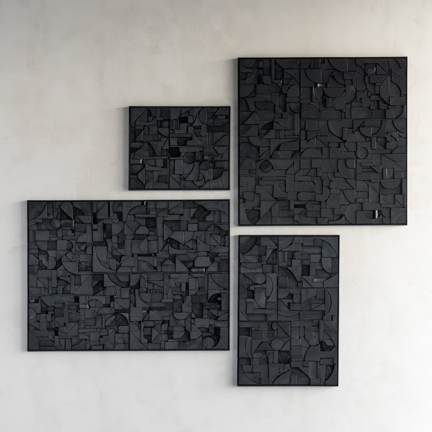 Quadro in legno - Bricks - ETHNICRAFT - contemporaneo
