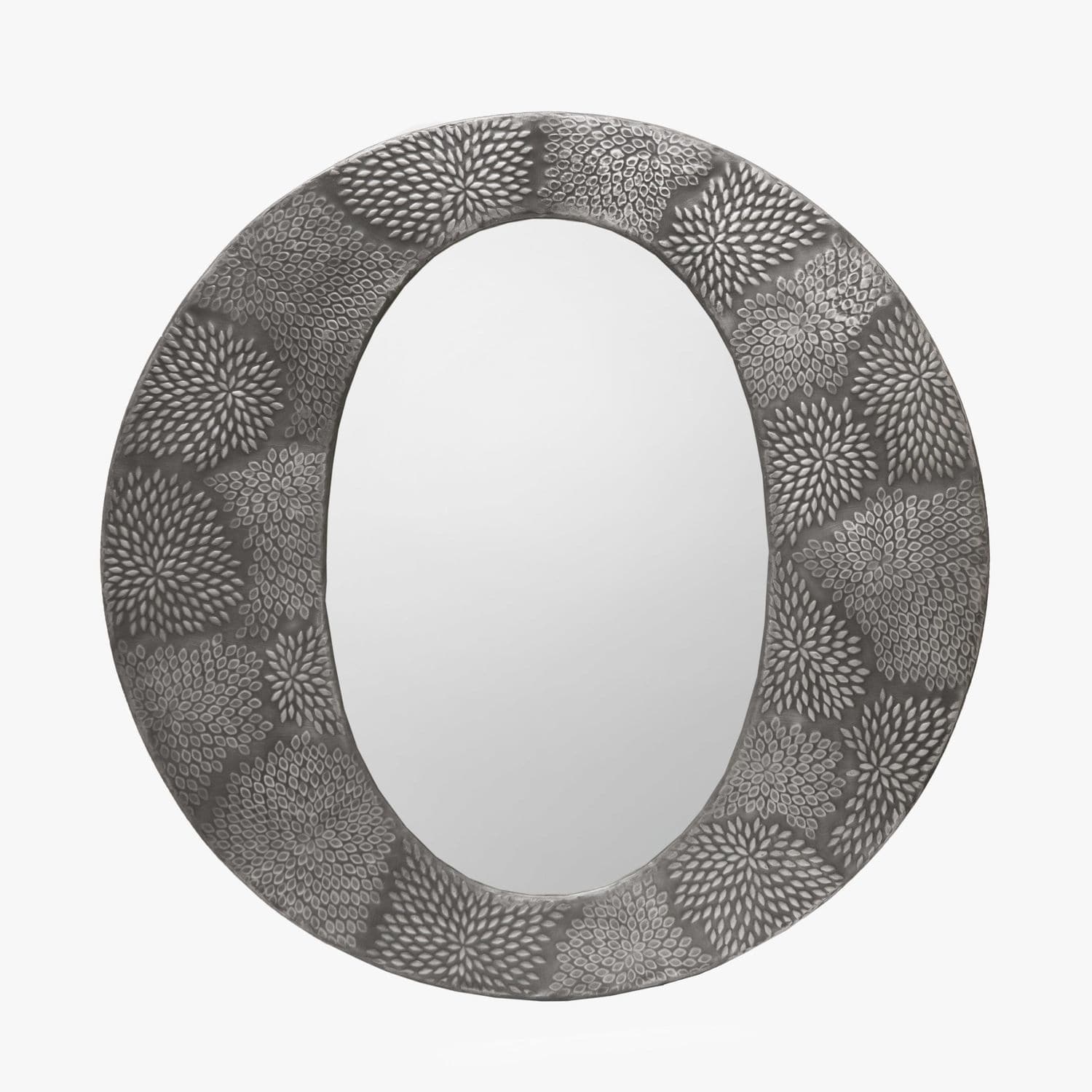 Specchio a muro - BOW - Aura London - moderno / ovale / in metallo