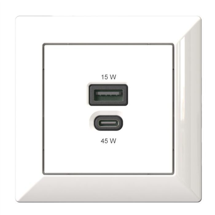 Presa USB - KOMBI T65.01 : 6560x0101 - Bodo Ehmann GmbH - doppia / da ...