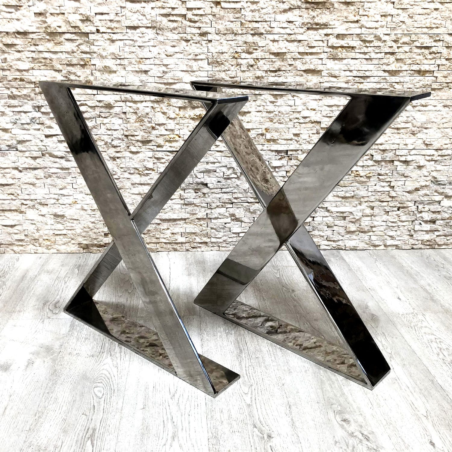 Base per tavolo in acciaio inossidabile - PEUTAU12 - ARRELART ...