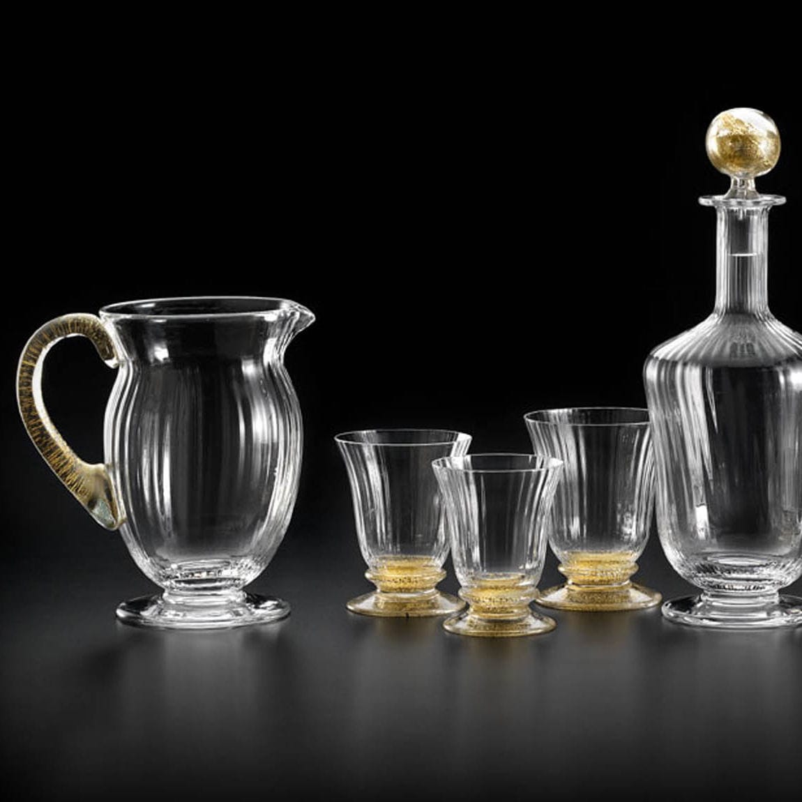 Caraffa in vetro soffiato - DOGALE - Nason Moretti - per ristorante gourmet