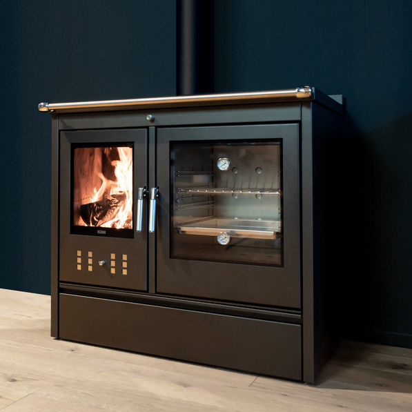 Blocco cottura per caldaia - STAR 90 - Klover - a legna / 1 forno / 1 ...