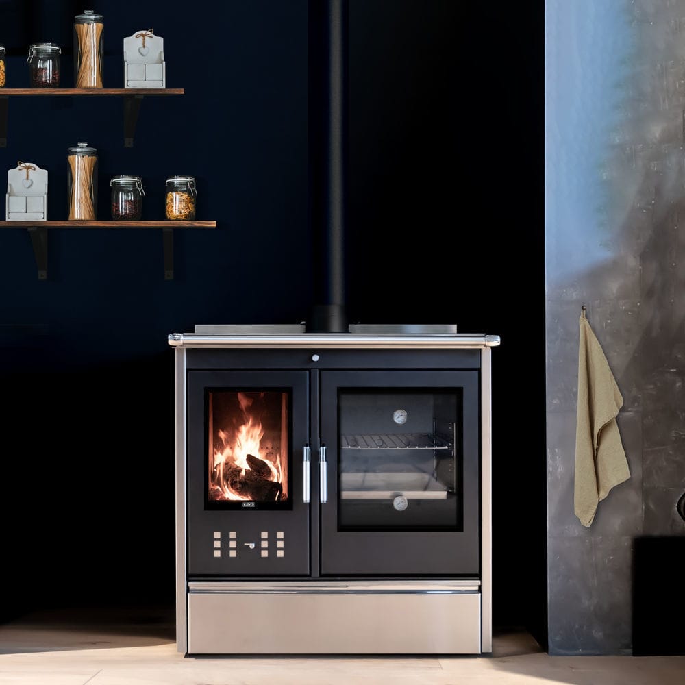 Blocco cottura per caldaia - STAR 90 INOX - Klover - a legna / 1 fuoco ...