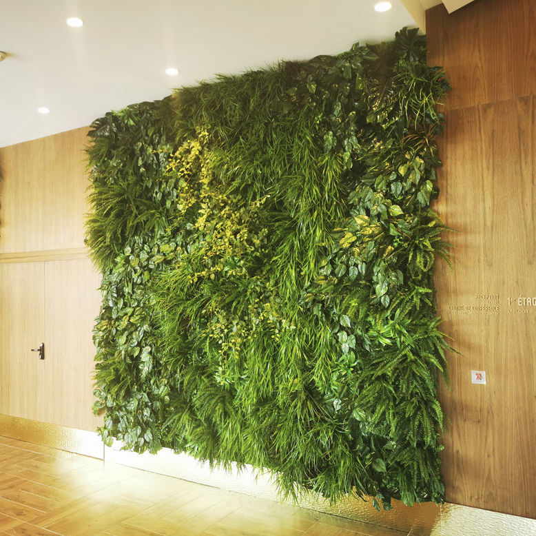 Parete vegetale sintetica - Artificiel feuillu - Végétal Indoor - su ... Parete vegetale sintetica - Artificiel feuillu - Végétal Indoor - su ...
