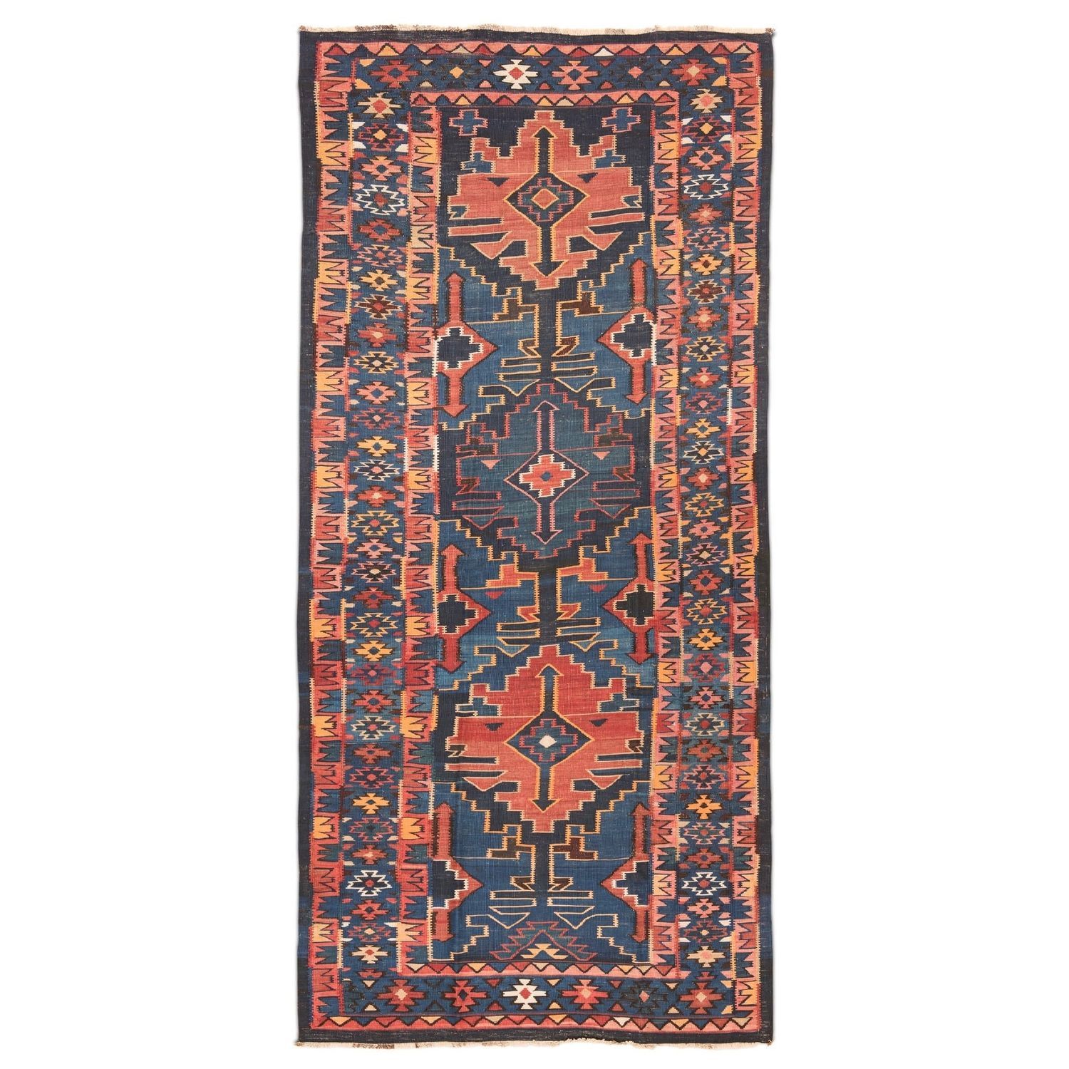 Tappeto contemporaneo - ANTIQUE PERSIAN - Knots rugs - geometrico / in ...