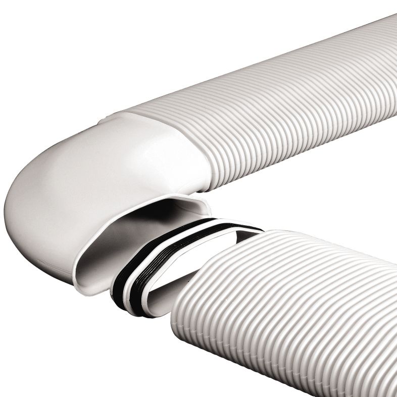 Condotto di ventilazione flessibile - OPTIFLEX - ALDES - in HDPE ...